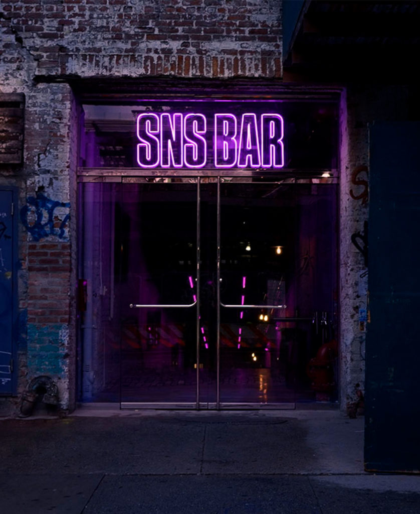 Sneakersnstuff’s New Cocktail Lounge Evokes Manhattan’s Skyline at ...